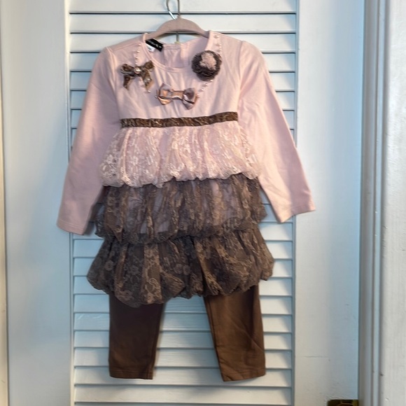 Kate Mack | Matching Sets | Kate Mack Like New Lacebeadsbows Top Wpants ...